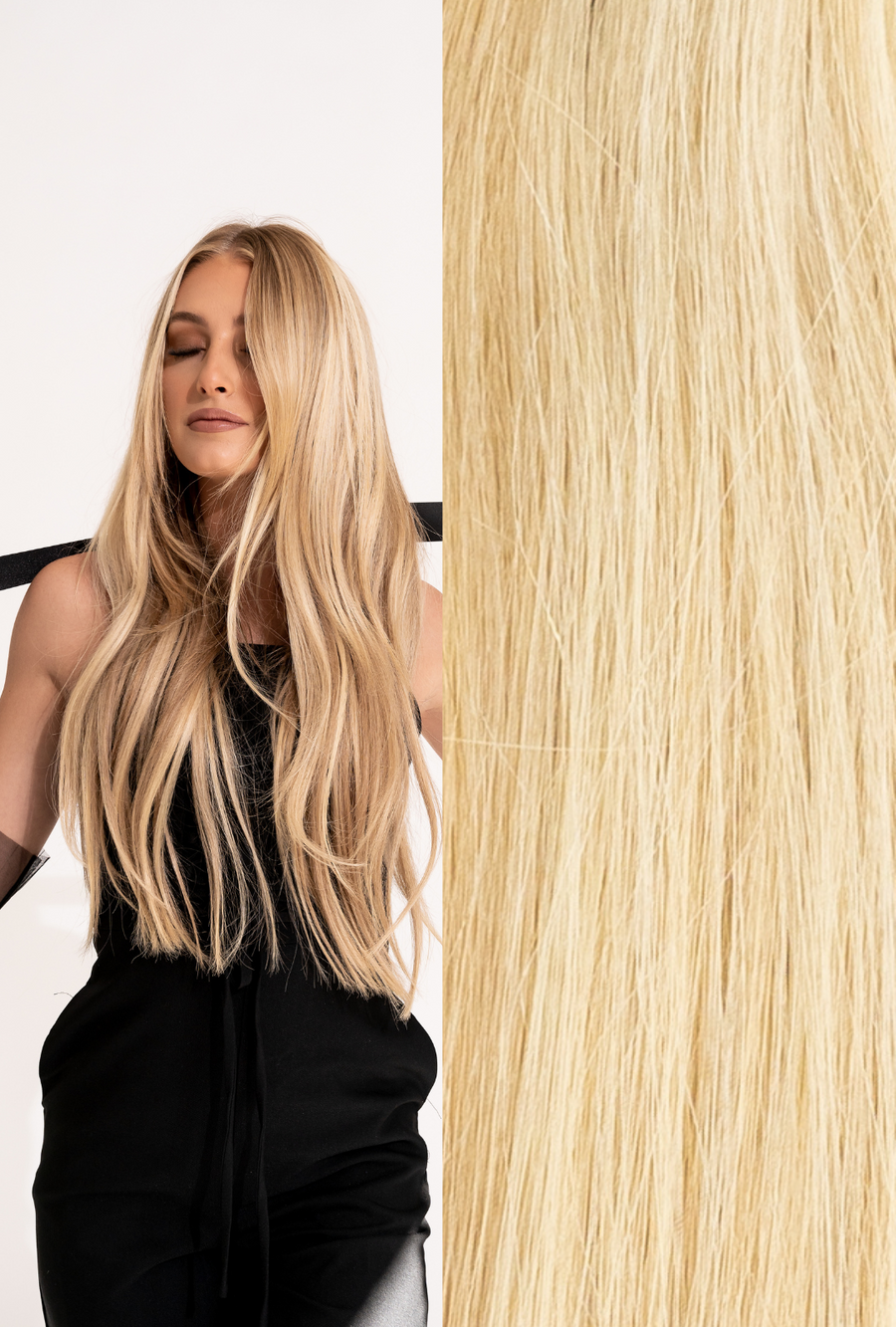 Interlaced Tape-In Hair Extensions - 100% Virgin Remy Human Hair