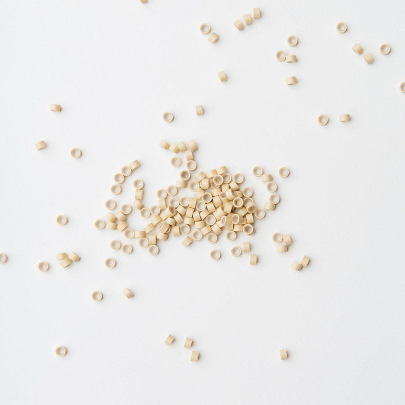 Laced Hair Silicone Lined Micro Beads Large (5.0 x 3.0 x 3.0)